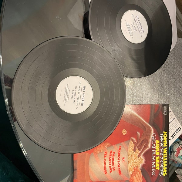 Custom Vinyl Record Label, Custom Wedding Record Label, Custom Record ...