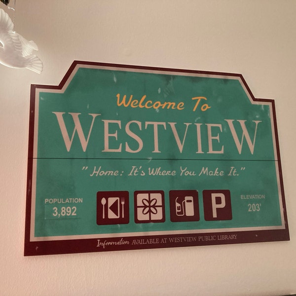 Westview, NJ City Sign - Etsy