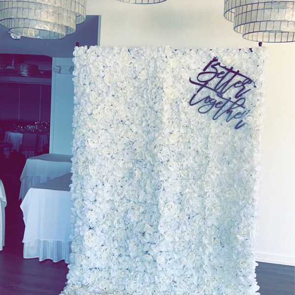 Better Together Wood Sign, Wedding Backdrop, Wedding Bar Sign, Bride to ...