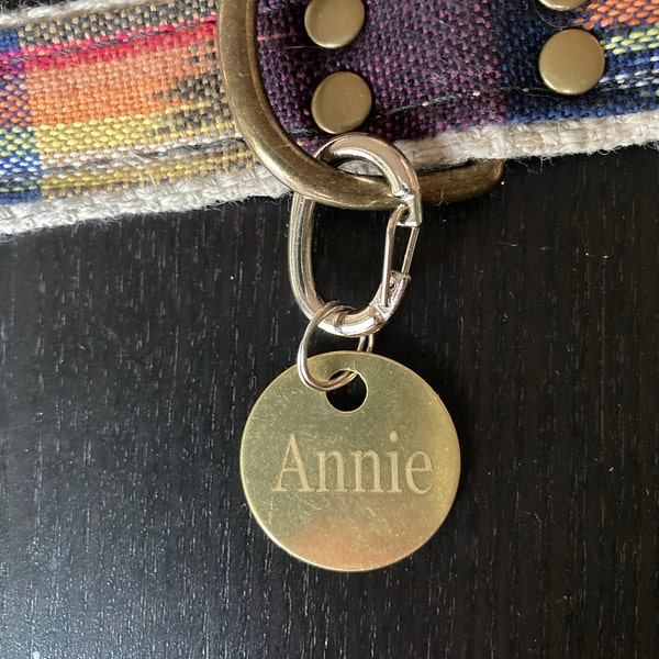 Most Durable Dog ID Tag. Active Dog ID Tag. Large and Heavy Duty Pet ID ...