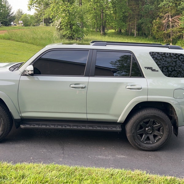 Fits 2010-2024 Toyota 4RUNNER Rear Side Window Leopard Cheetah Print ...