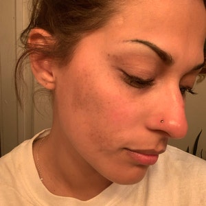 Small Purple Nose Stud 925 Sterling Silver Purple Nose Ring | Etsy