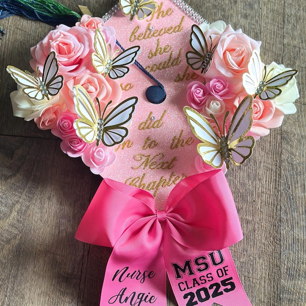 Mean Girls Grad Cap Topper: Burn Book Design, "get in Loser" - Etsy