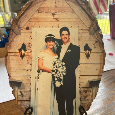 Best Friend Gift, Tree Slice Art, Wood Slab Decor, Birthday Gifts for ...