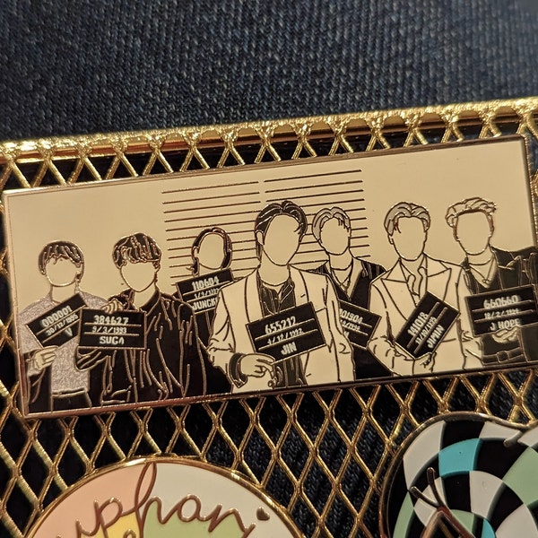 BTS Jimin Excuse Me! Hard Enamel Pin - Etsy