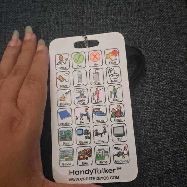 Handytalker® - Help Your Non Verbal Kids Communicate! AAC Portable ...