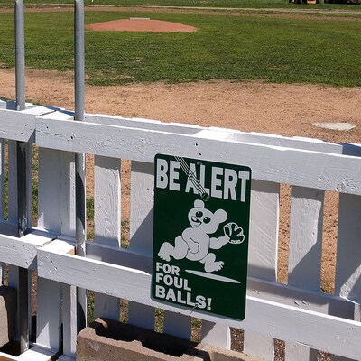 Wrigley Field Foul Ball Sign - Etsy