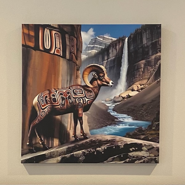 First Nations Raven Steals the Sun Wall Art Haida Salish Creator Raven ...