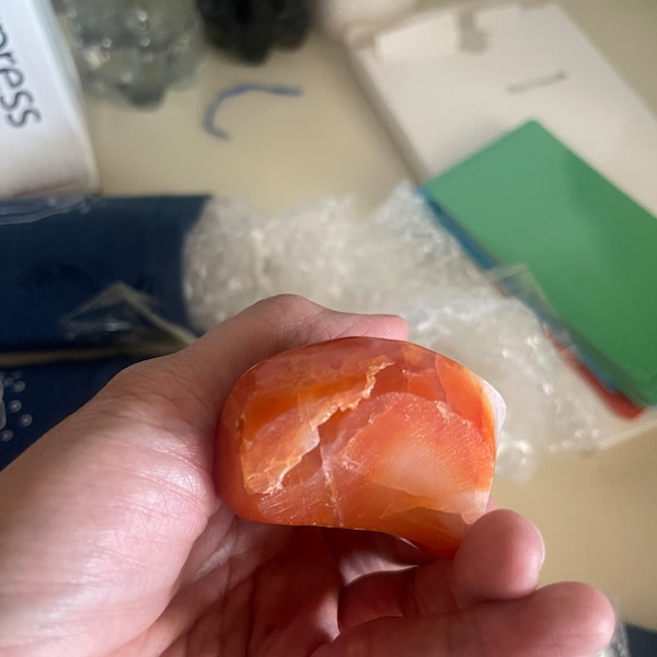 Carnelian Crystal Flame - Natural Red Agate Flame Tower - Carnelian ...