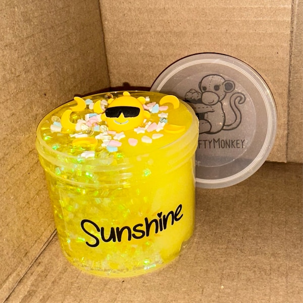 Sunshine, Icee Slime, Bingsu Slime, Summer Slime, Gifts for Kids - Etsy