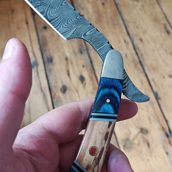 Handmade Damascus Steel Pen, Premium Hand Forged Steel and Copper Brass ...