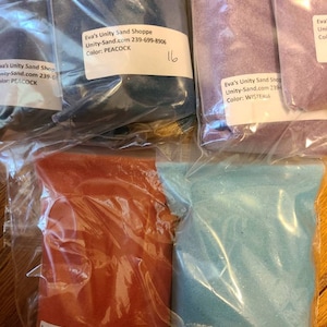 Colored Sand Various Sizes Available 150 Colors Available for Unity ...