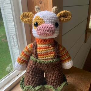 Sunflower Cow Crochet Pattern - Etsy