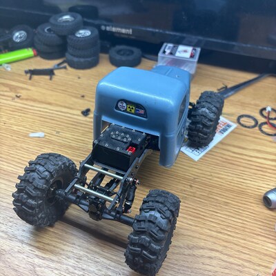 SCX24 Power Wagon High Clearance Front Bumper - Etsy