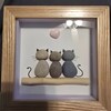 Pebble Art Nativity Scene, Rock Art Nativity Picture, Unique Nativity ...