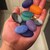 9 Seaglass Feel Memory Pebbles Encasing Ashes, Fur, Hair, or Sand ...