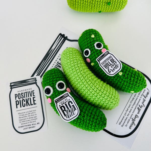 Christmas Pickle and Costumes Crochet Pattern Tree Topper Ornament PDF ...