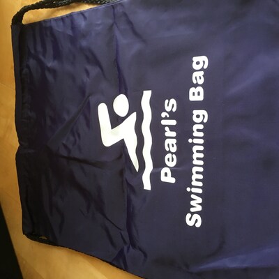 Personalised Cheerleading Bag Printed With Cheerleader Logo and Any ...