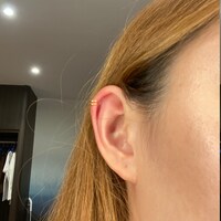 Double Helix Hoop Sterling Silver Helix Piercing Conch Hoop - Etsy ...