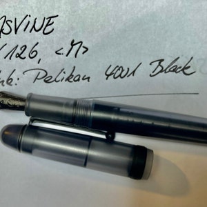 Asvine P20 Piston Fountain Pen Resin Pen, Iridium EF/F/M Nib Gold Trim ...
