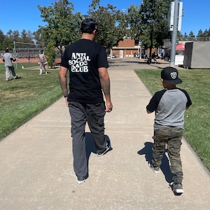 Anti Social Dads Club Tshirt Printed Front and Back Dads Tshirt Dads ...