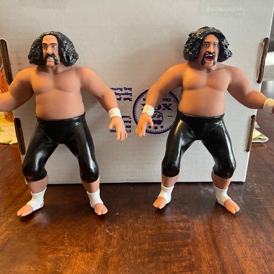 The Wild Samoans Afa & Sika WWF Ljn Inspired XOX Custom Rubber Full ...
