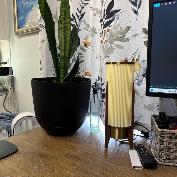 Mid Century Modern Rocket Lamp - Etsy