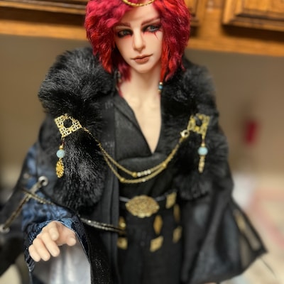 Fahsion Doll Clothes Punk BJD Clothes for 1/3 1/4 BJD Doll - Etsy