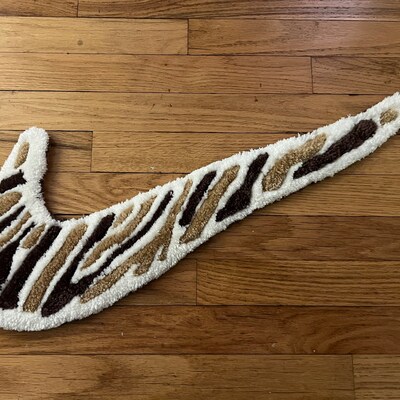 Butterfly Fluffy Tufted Rug / %100 HANDMADE - Etsy