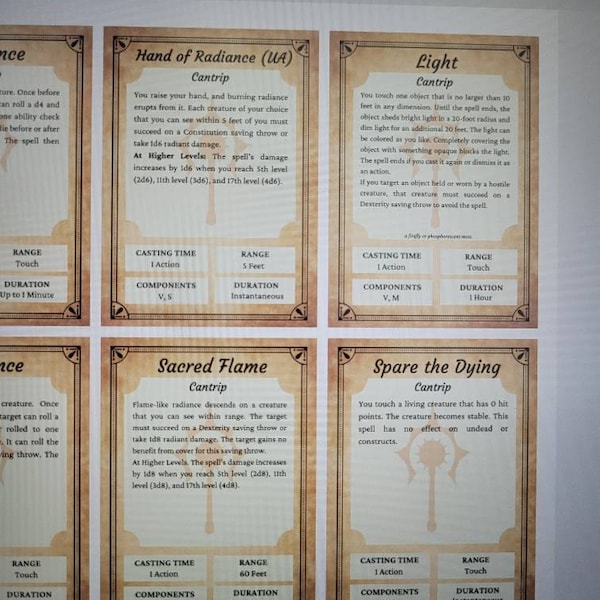 Druid Cheat Sheet | Druid Quick Reference Guide | Dnd Cheat Sheet | 9 ...