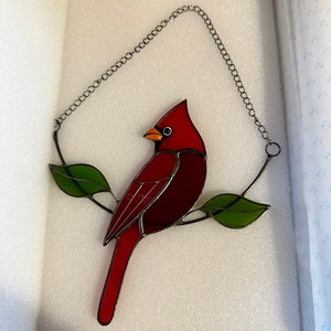 Reindeer Stained Glass Window Hangings Christmas Ornaments - Etsy