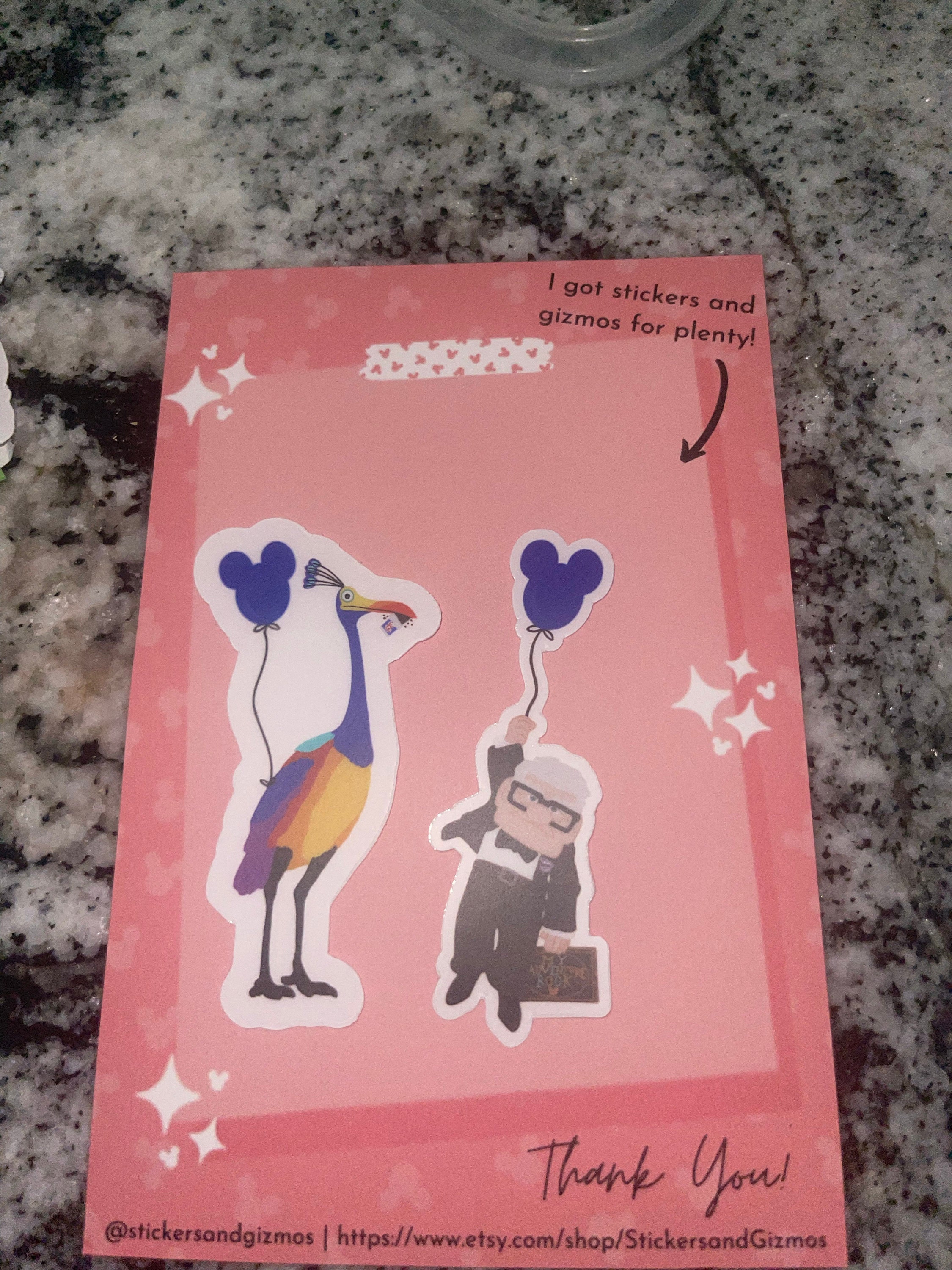 Disney Pixar Kevin Sticker // Disney Pixar up Sticker // Kevin | Etsy