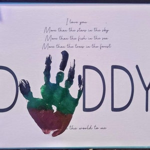 Let's Get Spooky / Handprint Footprint Art / Ghost First | Etsy