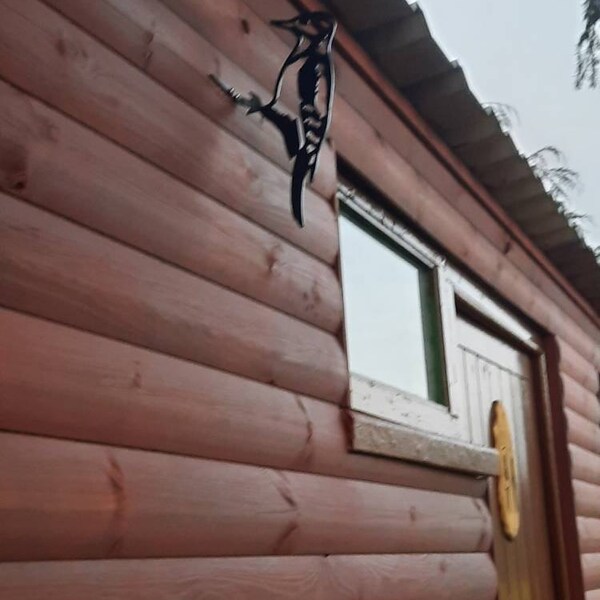 Black Free-standing Parcel Box, Large Post and Parcel Box, Contemporary ...