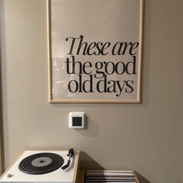 Motivational Quote Trendy Wall Art Print | Positive Quote Poster | Good ...