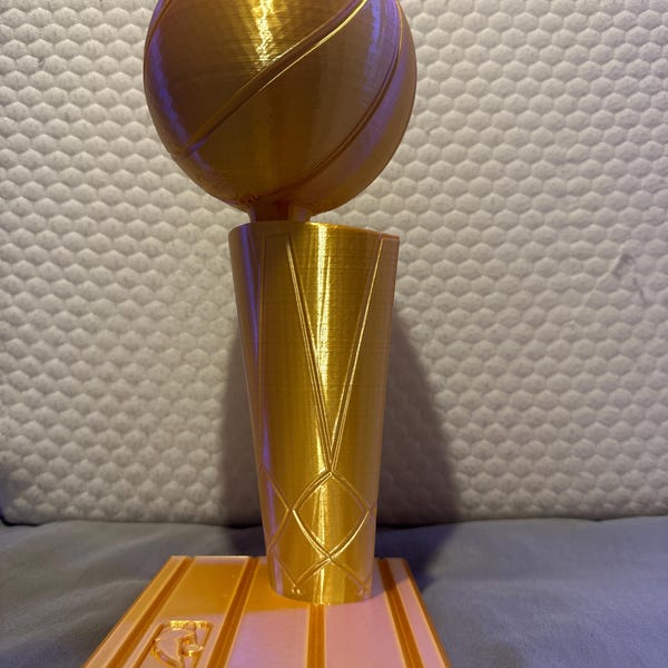 3D Printed Larry O'brien NBA Championship Trophy - Etsy
