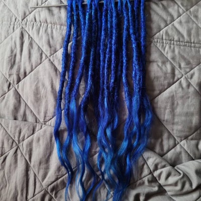 Synthetic Dreadlock Extensions With Luxury Human Hair Ends. Luxury ...