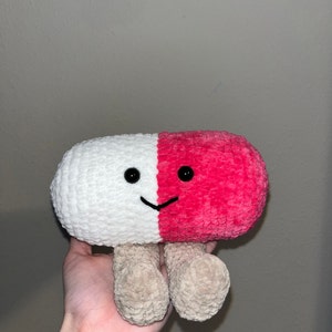 PATTERN ONLY Piper the Pill Pal Crochet Amigurumi English Pattern US ...