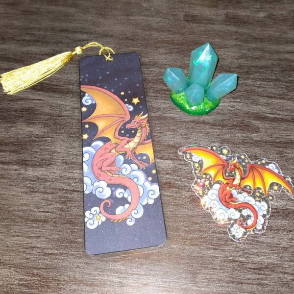 Emerald Green Lucky Stars Eastern Peep Dragon Figurine Noodle Dragon - Etsy