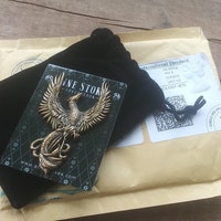 Phoenix Rising Pin Badge - Etsy UK