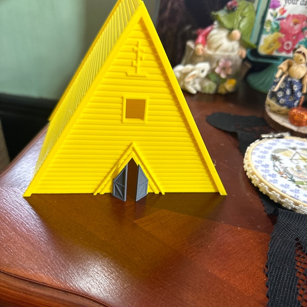 Midsommar Yellow Pyramid Temple 3d Printed Model - Etsy