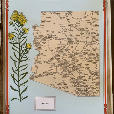 Hand-drawn US Interstate Highway Map Digital, Printable Download - Etsy