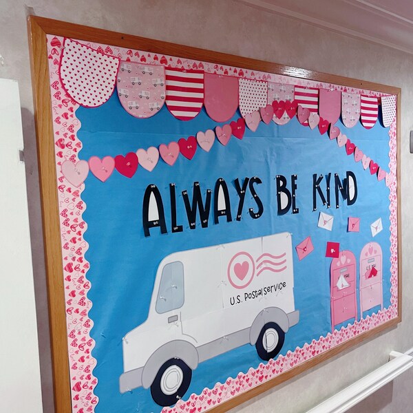 Postal Truck - Special Delivery - Valentines - February Bulletin Board ...