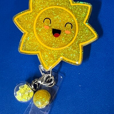 GUMMY BEAR Sparkly Badge Reel - Etsy