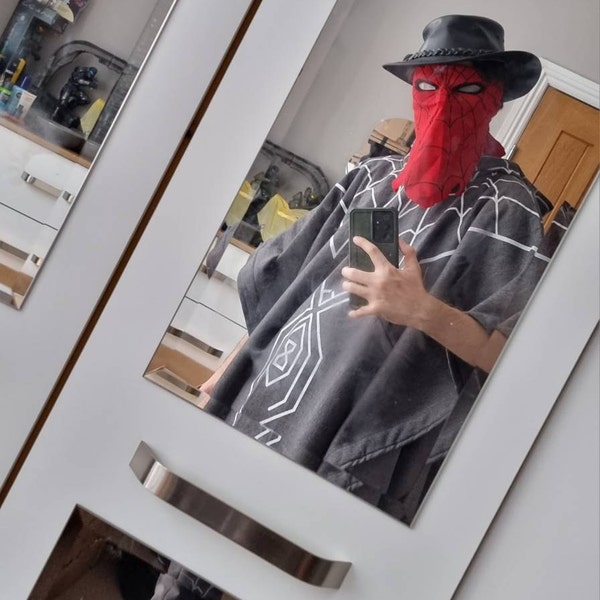 Spider-man Cowboy - Web Slinger Poncho - Etsy