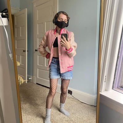 Handmade Cosplay Samurai Edgerunners Costume Rebecca Cosplay Costume ...