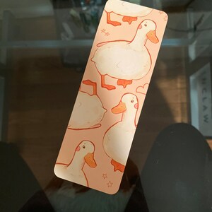 Duck Bookmark You're on This Page Cute Bookmark - Etsy