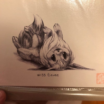 Cubone 5 X 7 Print pokemon Drawing Art Artwork - Etsy