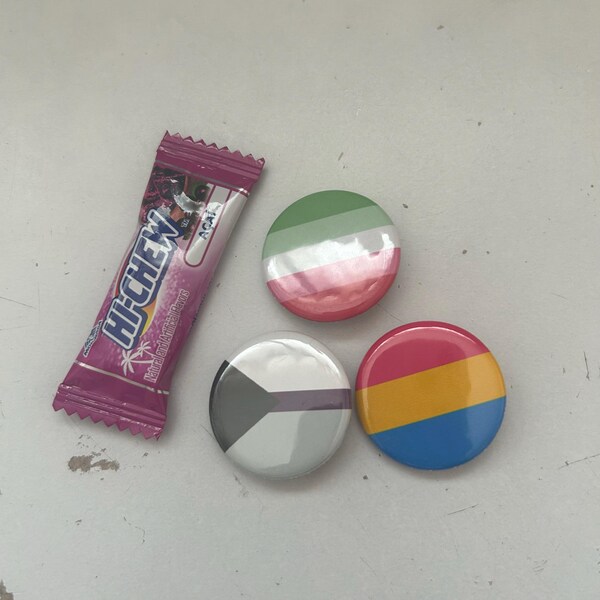 Acespec & Arospec Pride Flags 1.25 Inch Accessories - Pins, Magnets ...