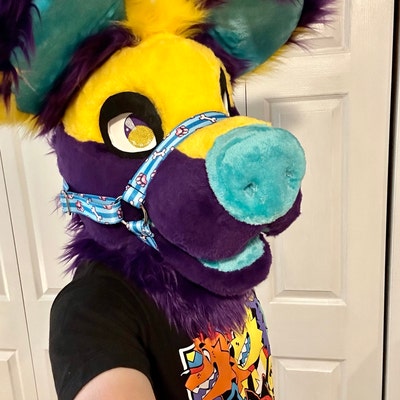 PDF Pattern Download Bluey Style Cosplay Cartoon Dog Fursuit Tail ...